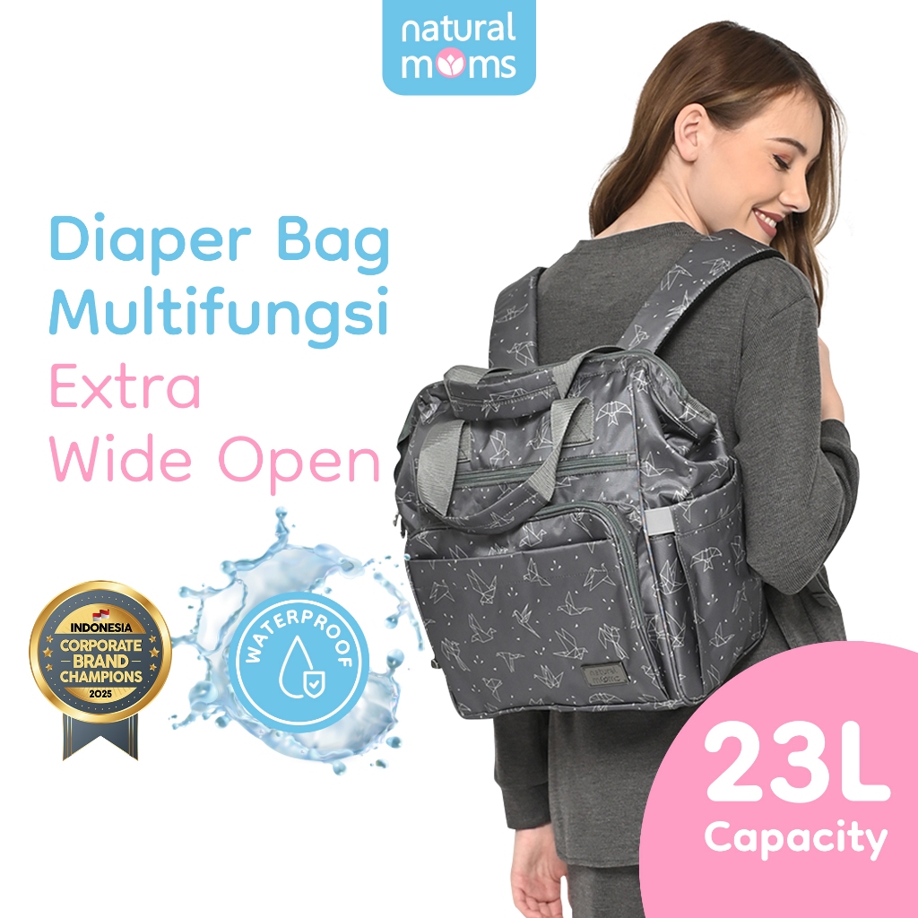 Baby bag | Diaper Bag Natural Moms Extra Wide Open ( Diaper Bag ...