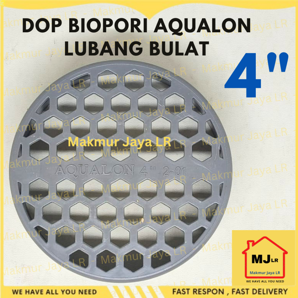 BIOPORI DOP Filter 4" 4 inch round hole END CAP Swallow Close PVC pipe ...