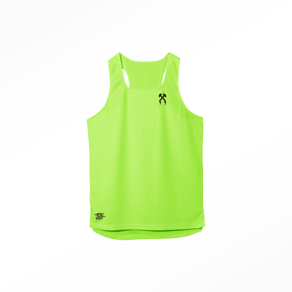 Geuwatt Aerofast Racing Basic Running Singlet - Lime Green | Shopee ...