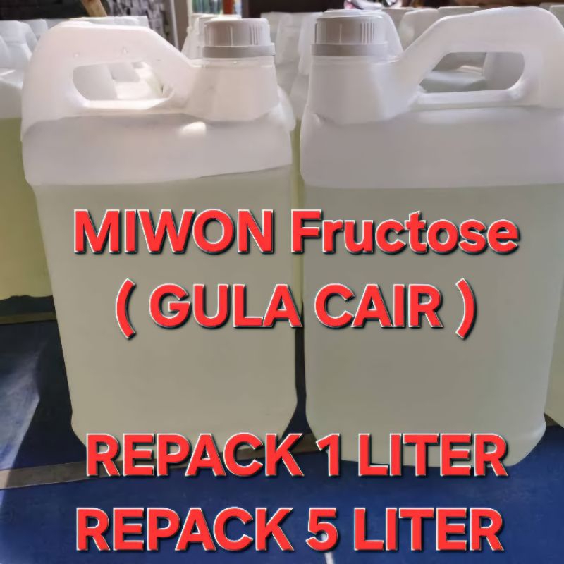 Liquid sugar fructose miwon 5 liters REPACK | Shopee Malaysia