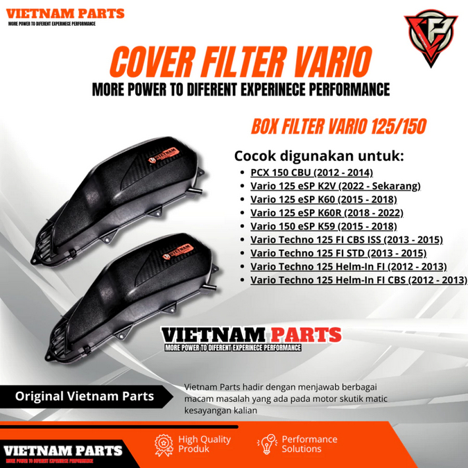 Vario Filter Cover Airblade Model Vietnam Airblade Filter Box Cover PNP ...