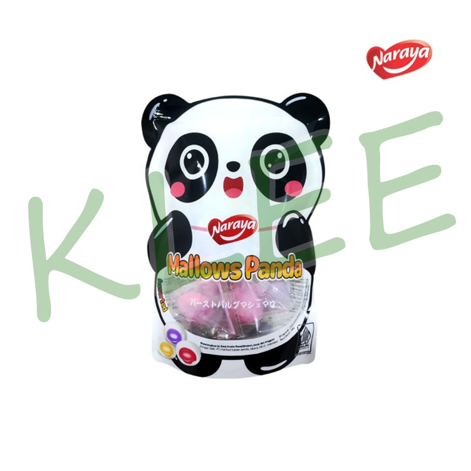 Naraya Mallow's Panda Assorted - Marshmallow Filled with Jam Assorted ...