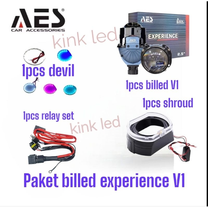 COMPLETE PACKAGE PREMIUM Biled AES Turbo Se Experience 2.5 Inch full ...