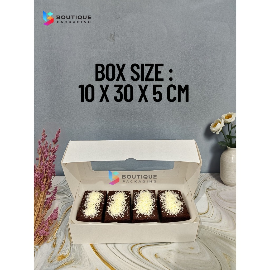 Fuji Box Packaging Cake Dessert Box kotak kuih kek 30 cm x 10 cm x 5 cm ...