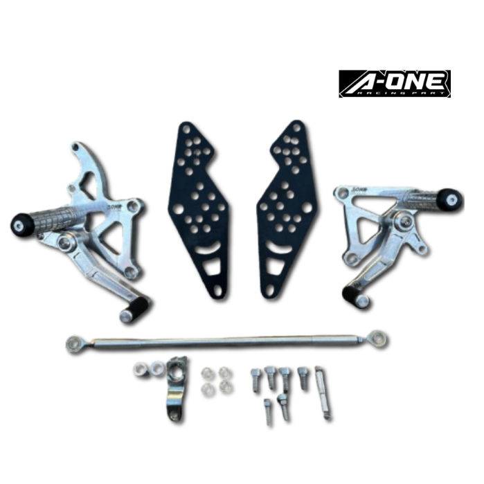 Footstep Underbone V1 A-One PNP Supra 125 / KPH Aluminum Set of Black ...