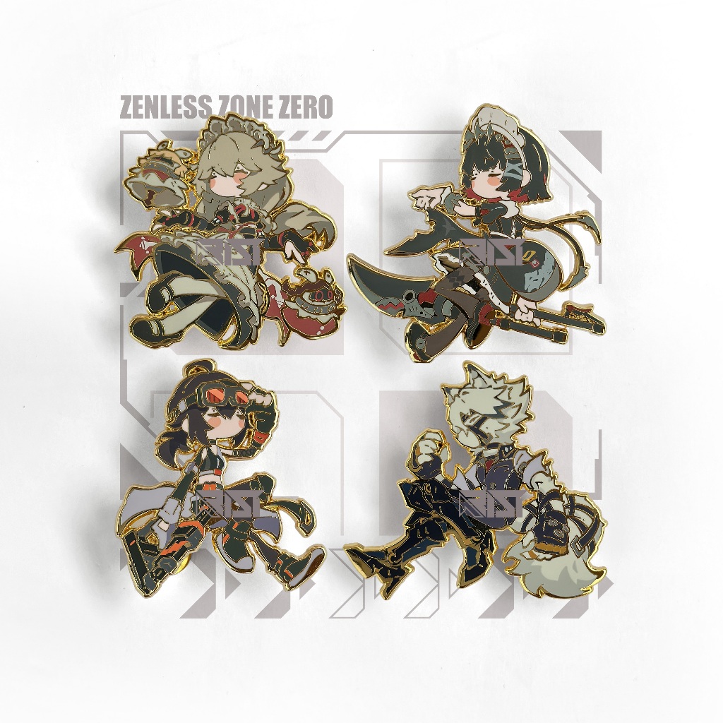 Zenless Zone Zero - Hard Enamel Pin - Glow in The Dark - Part 3 ...