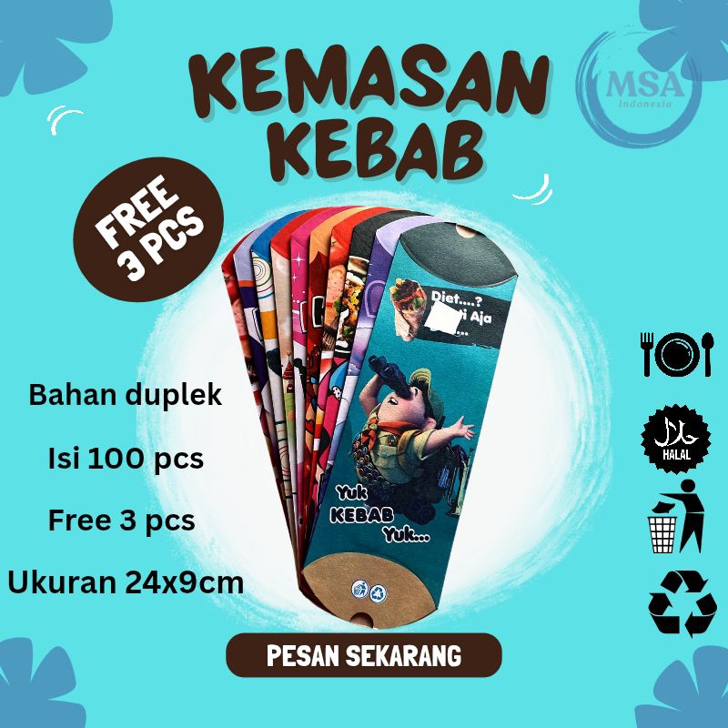 Kebab packaging, kebab box, kebab craft, food grade kebab packaging ...