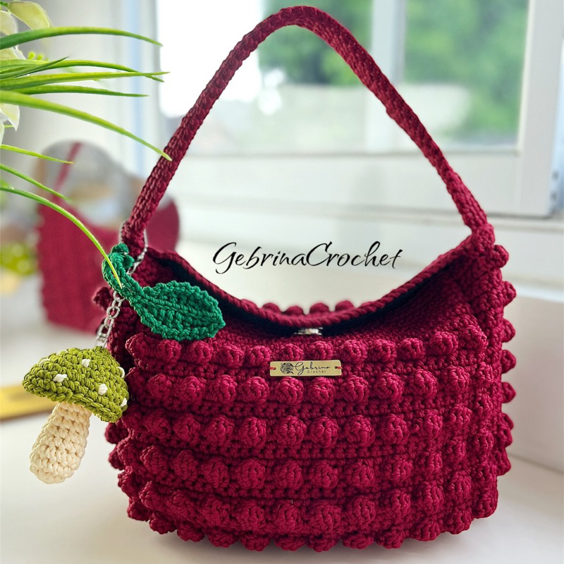 Crochet Bobble Bag Kit by Gebrina Crochet | Shopee Malaysia