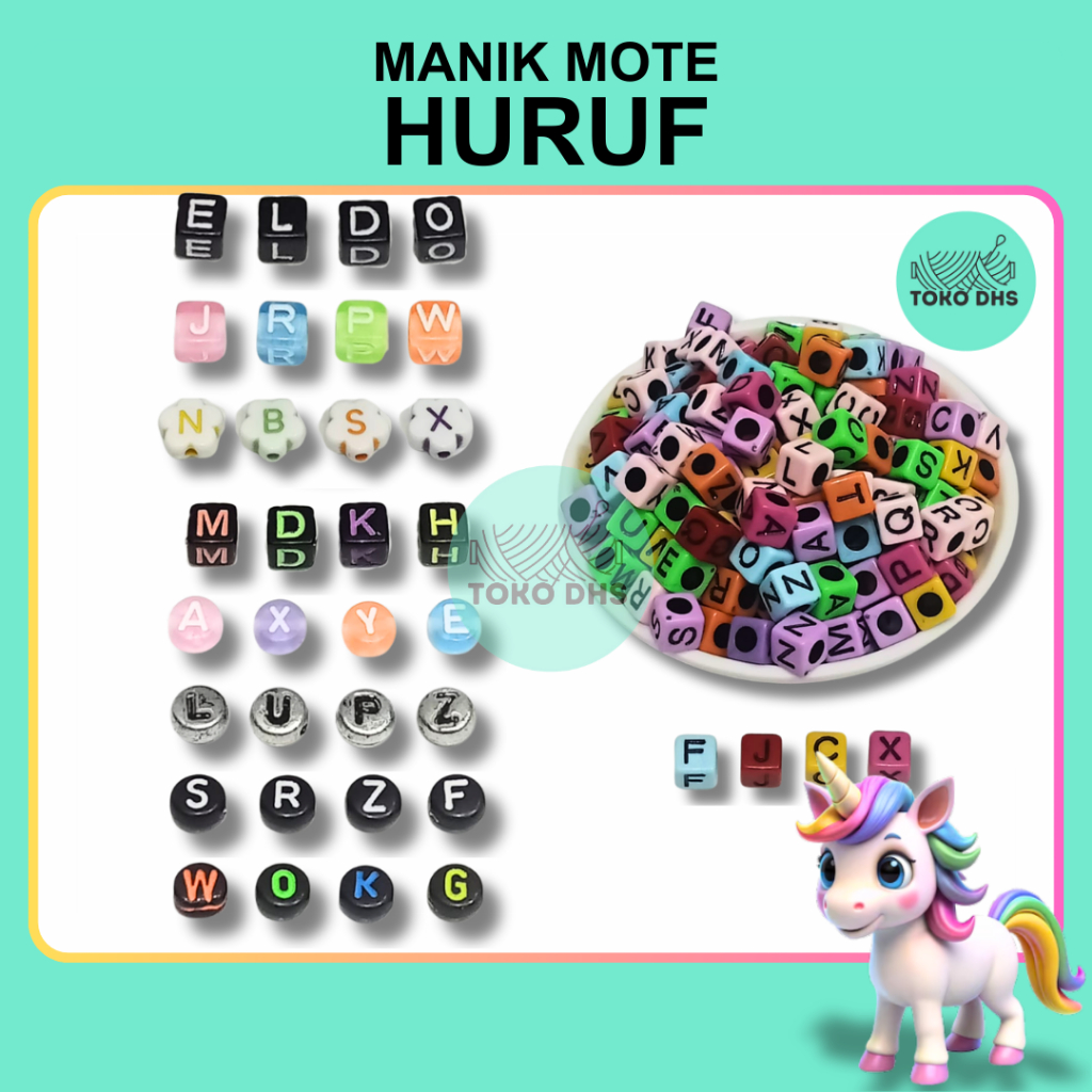 Pearl Beads Alphabet Letters (15 grams) | Shopee Malaysia