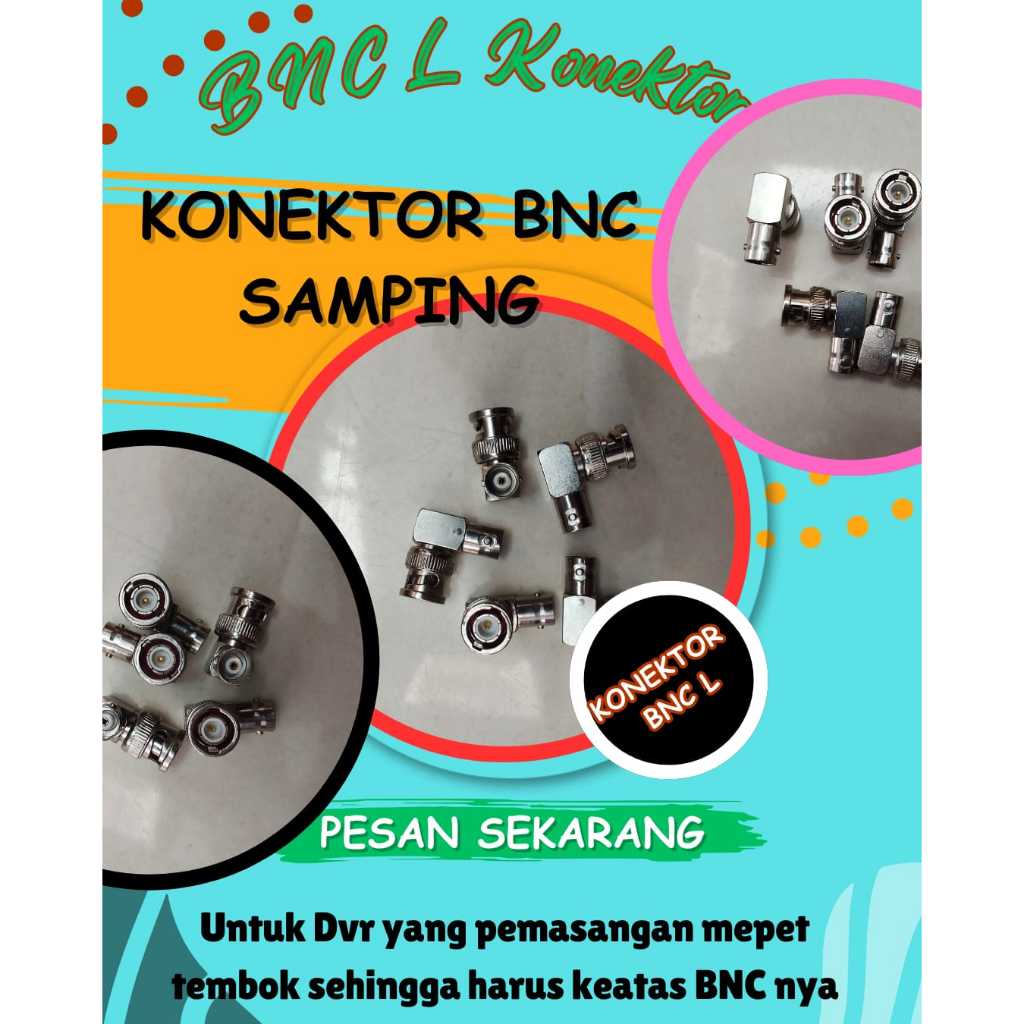 BNC L Connector, Corner BNC Connector, Side BNC Connector, Corner BNC Connector Wall Mount ...