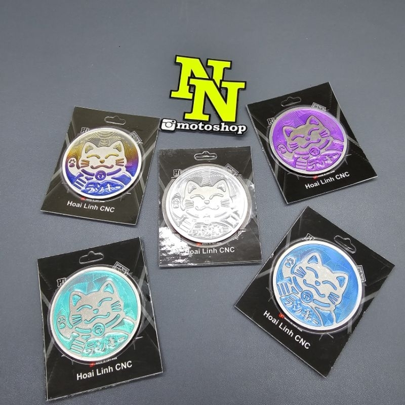 ORIGINAL VIETNAM XMAX TITANIUM FRONT BODY CAT LOGO EMBLEM | Shopee Malaysia