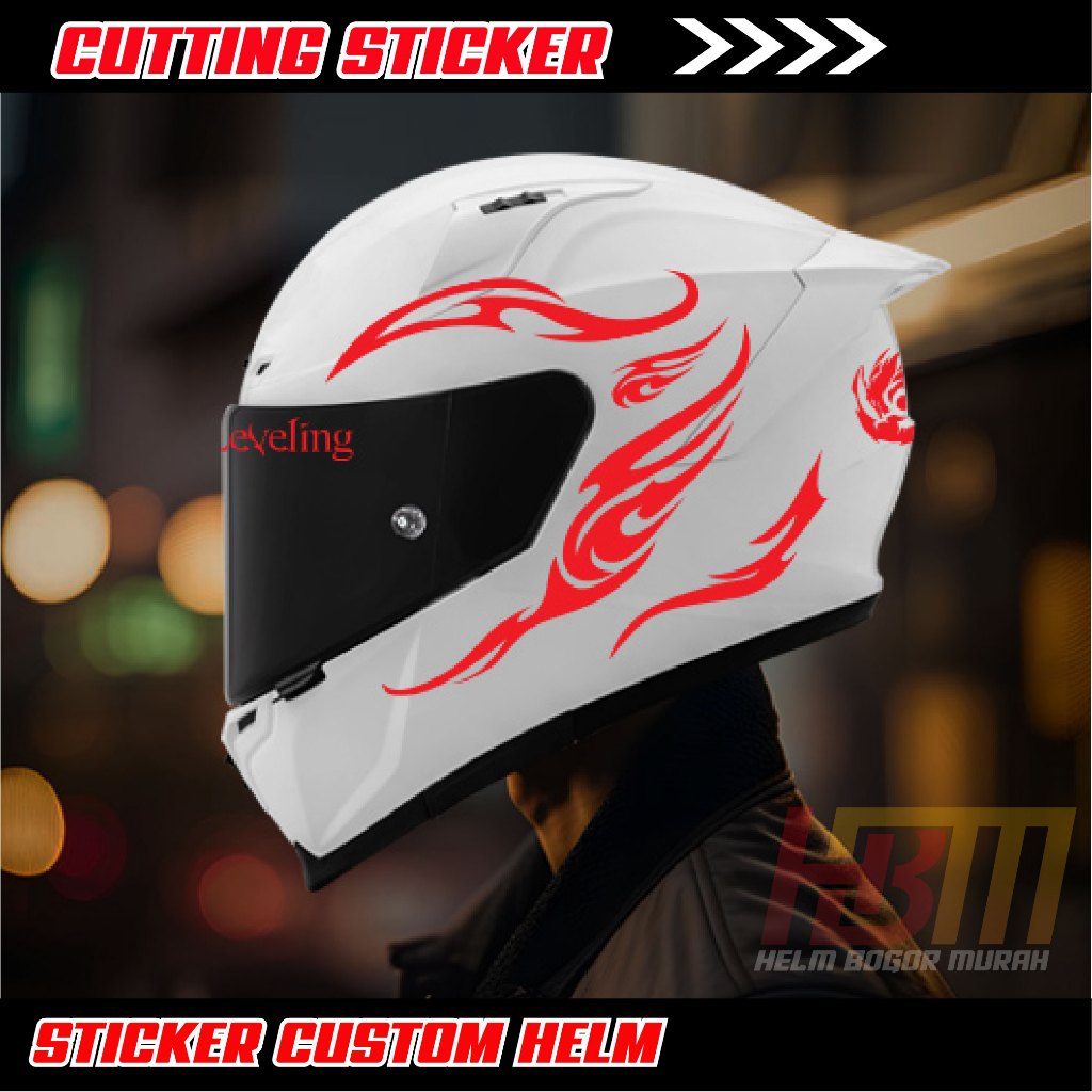 Solo Leveling Helmet Cutting Sticker/Helmet Sticker | Shopee Malaysia