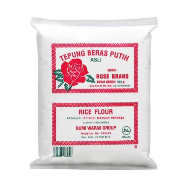 Rose brand rice flour 500gr | Shopee Malaysia