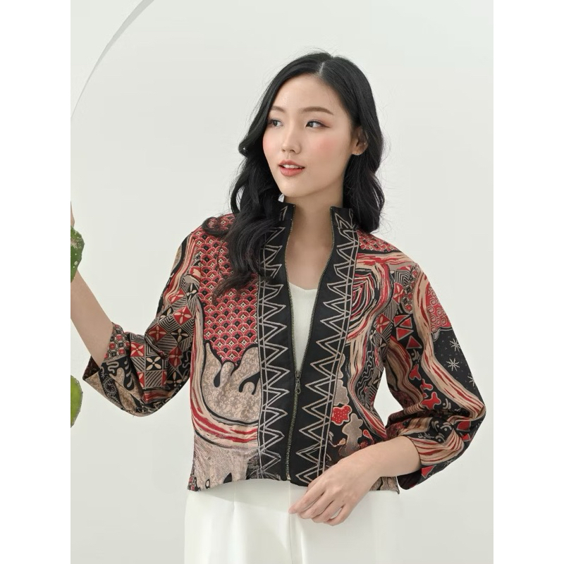 Batik jacket top - 135MTS | Shopee Malaysia