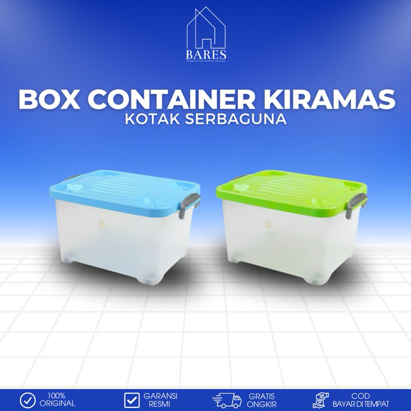 Kiramas Container Box 30 Liter Box Container 30 Liter | Shopee Malaysia