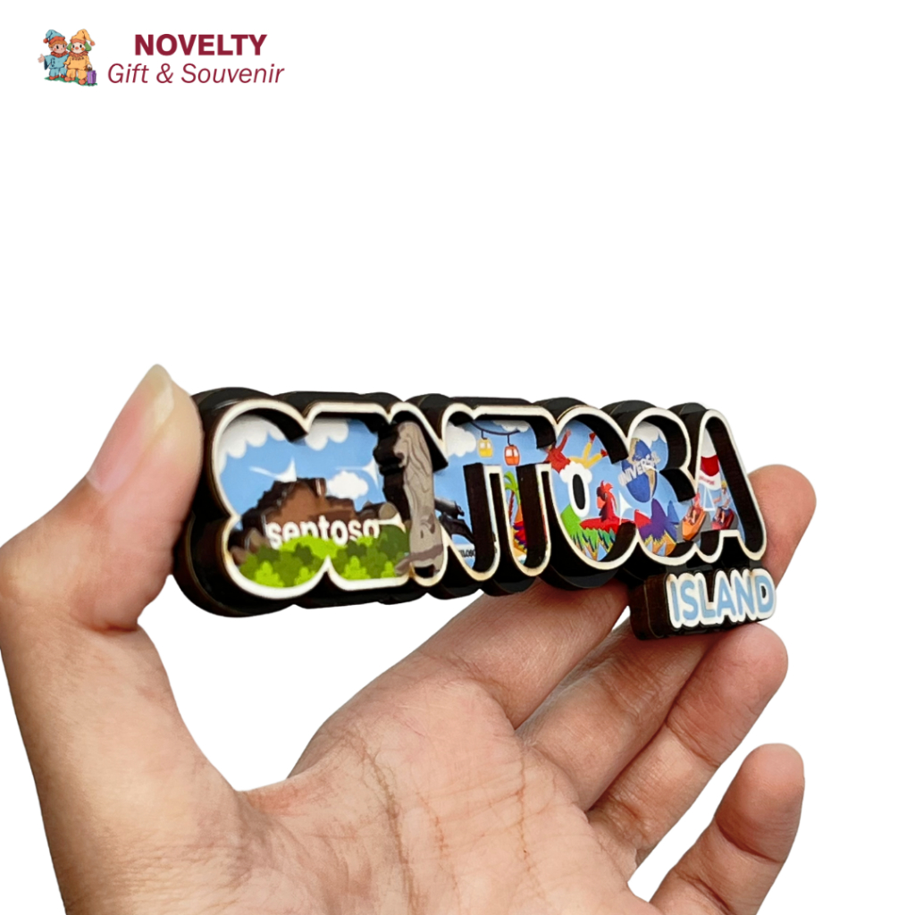 Sentosa Island Fridge Magnet Souvenir By Singapore | Shopee Malaysia