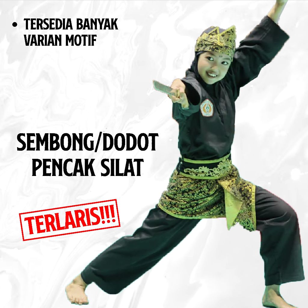 Sembong silat/dodot silat/side cloth PREMIUM pencak silat art | Shopee ...