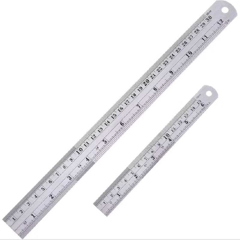 WS - Stainless Ruler / Craftsman Ruler / Stainless Steel Ruler 30 CM ...