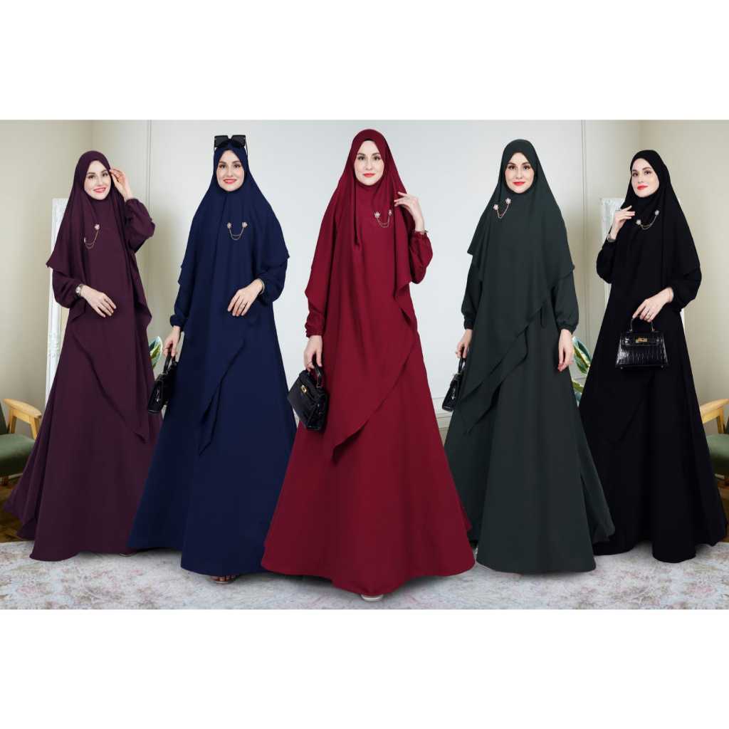 Elegant anti-uv arabian syari set | Shopee Malaysia