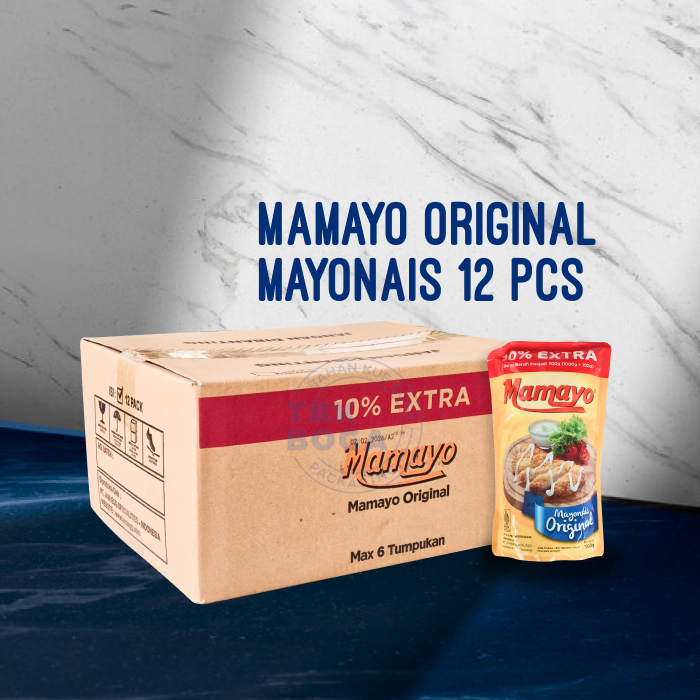 Mamayo Mayonnaise (1 kg x 12 pcs) Box of Original Mayonnaise Cimory ...