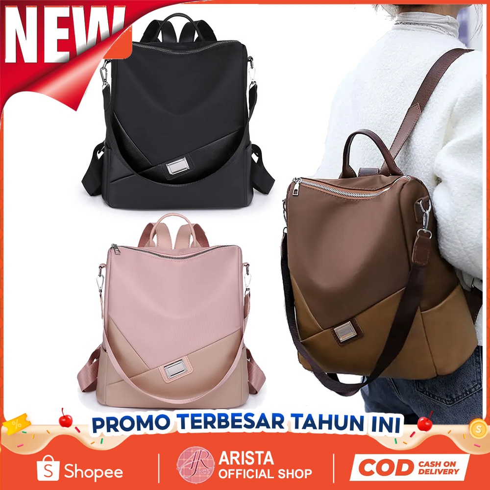 New Multifunctional Backpack FROST BAG Korean fashion Anti-theft Backpack by ARISTA | Shopee ...