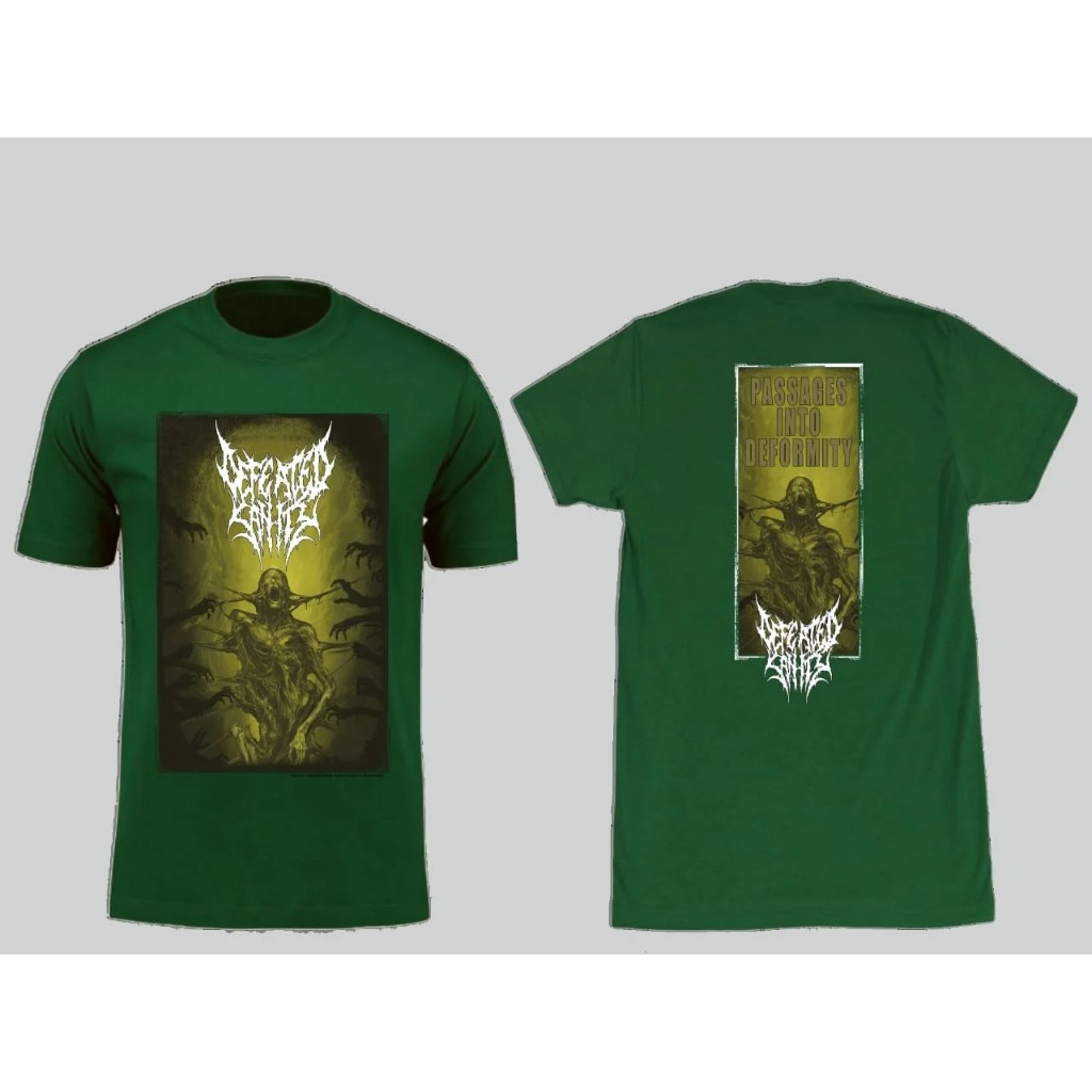 ORIGINAL DEFEATED SANITY TSHIRT - Passages into Deformity (Green ...