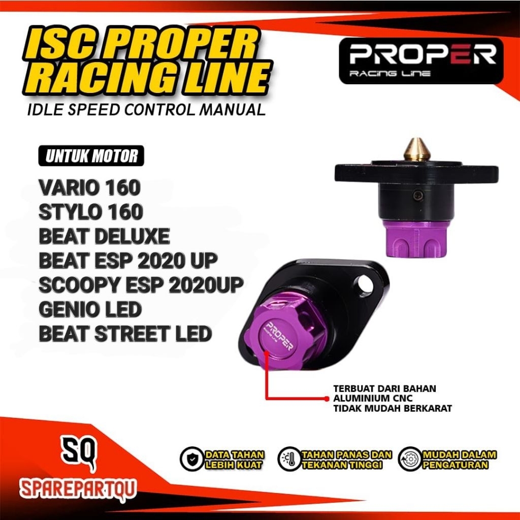 ISC Manual Vario 160 BEAT New Scoopy Esp Genio LED Stylo 160 Proper ...