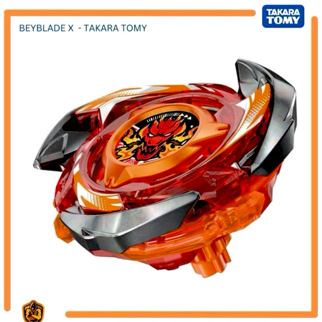 MERAH CX-04 Beyblade X Dran Brave Slash 6-60 Vortex Red Red New SEALED ...