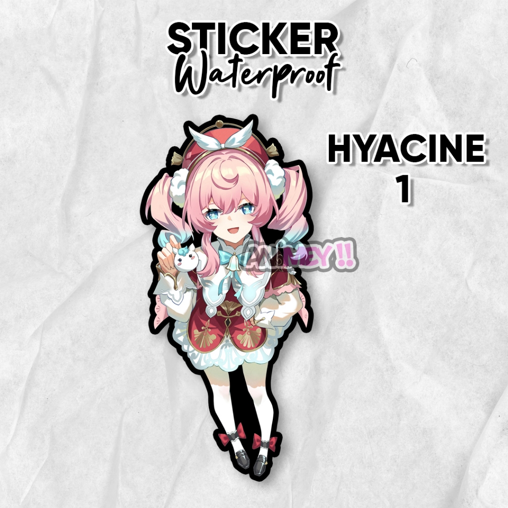 Honkai Star Rail Hyacinth Game Sticker / Waterproof Anime Sticker ...