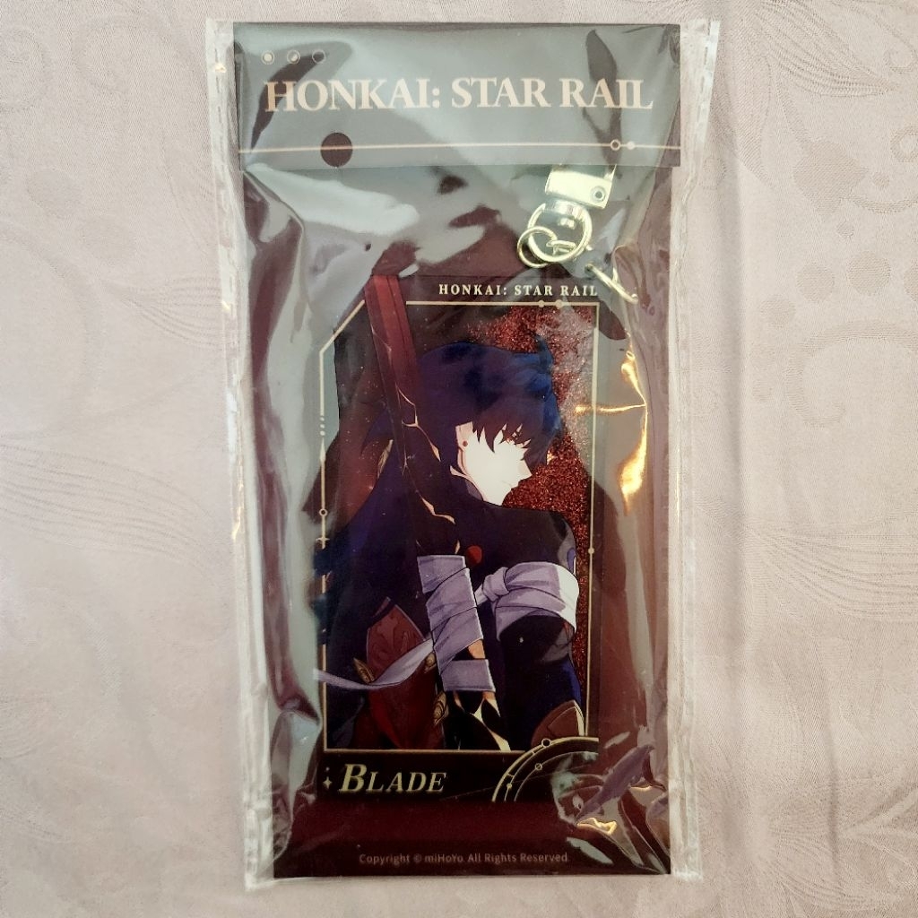 Blade Star Invitation Series Quicksand Acrylic Keychain - Honkai Star ...