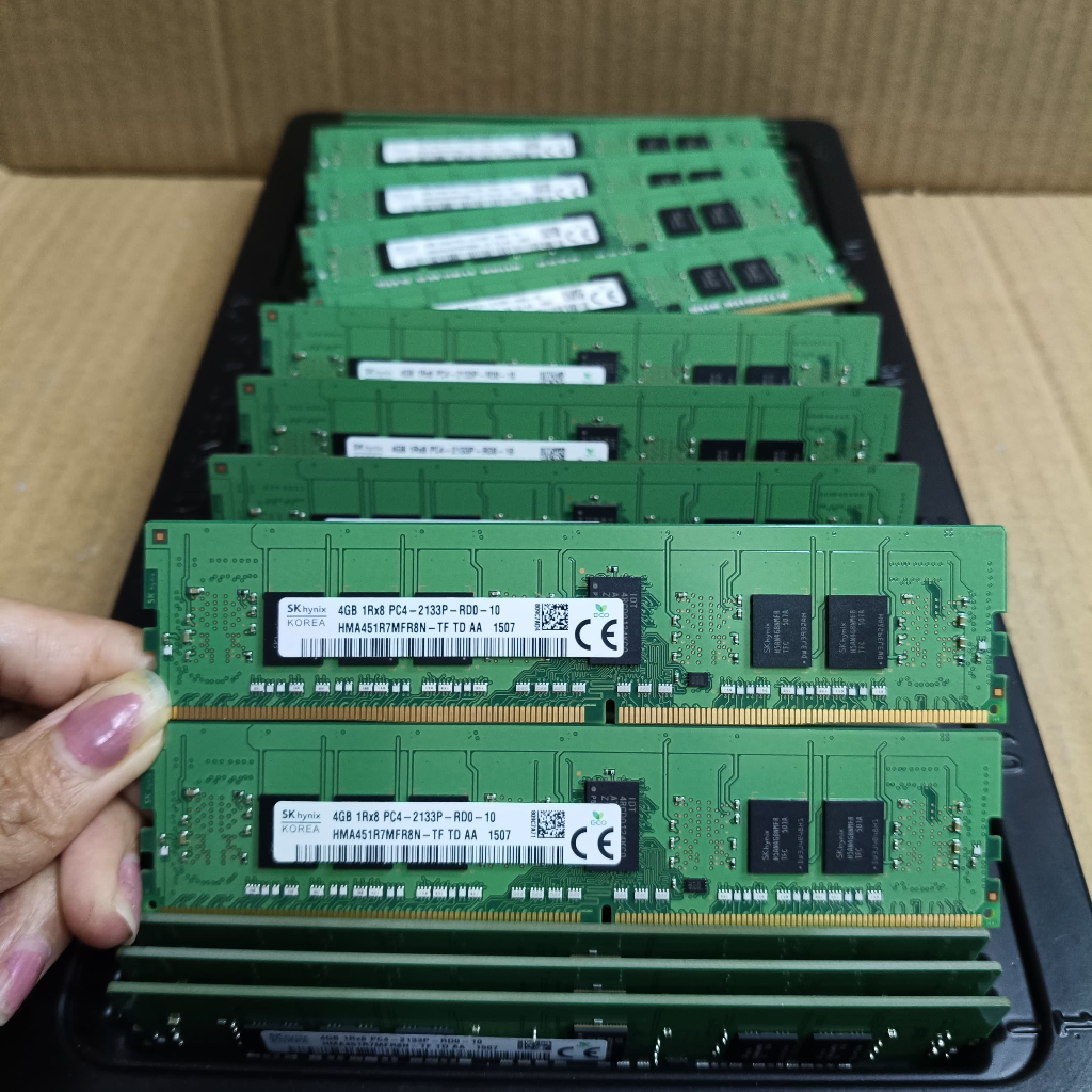 SK HYNIX Memory Ram Server 4GB 1RX8 PC4-2133P ECC Registerd DDR4 For ...