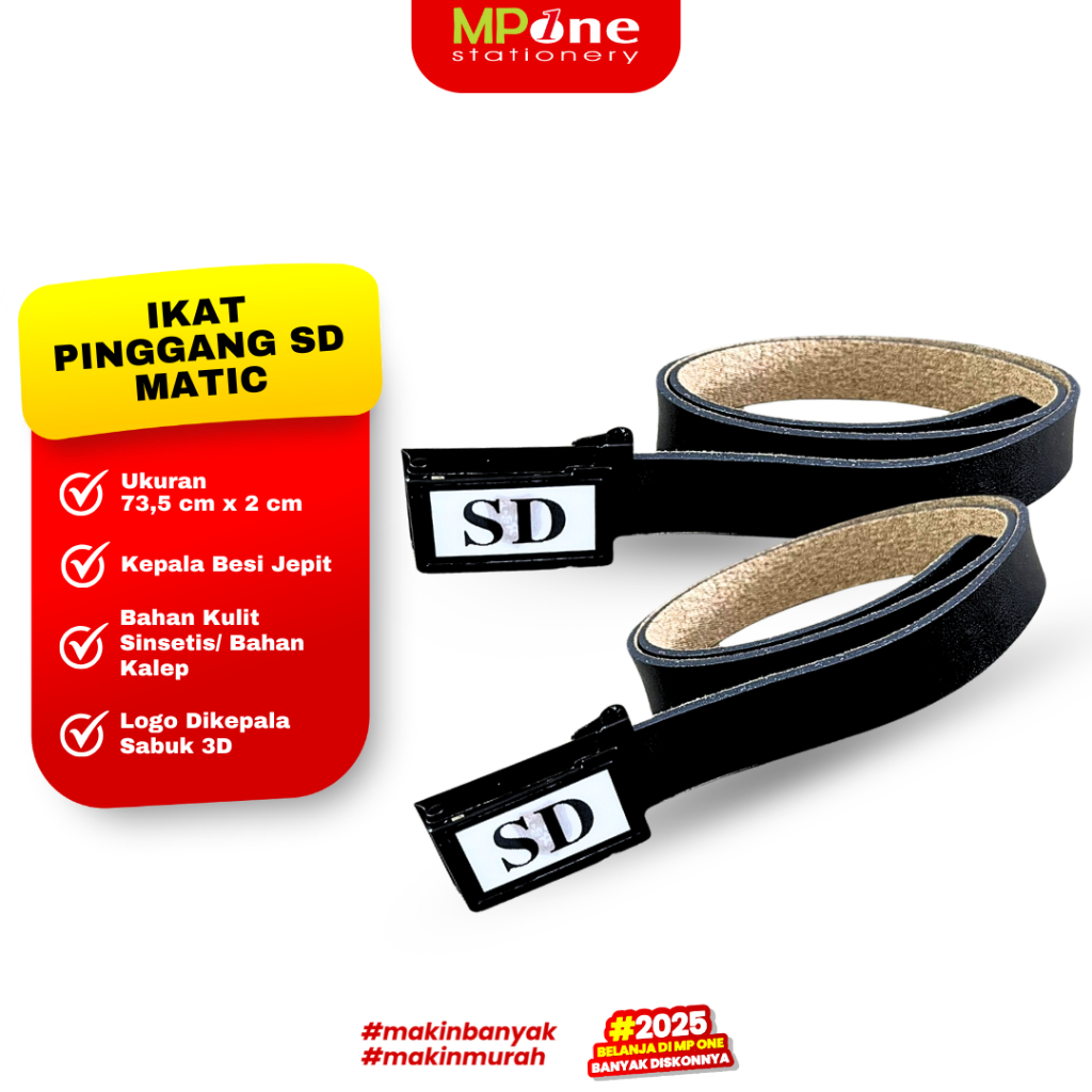 (1 PCS) 3D Logo Automatic Elementary School Children's Belt / MATIC 3D ...