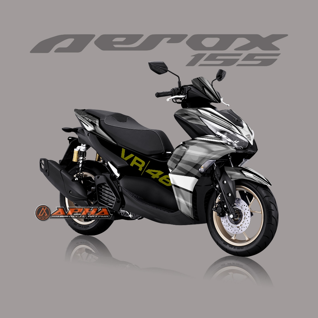 AEROX NEW 155 VARIATION DECAL | FULL DECAL STICKER FOR AEROX MOTORCYCLE ...