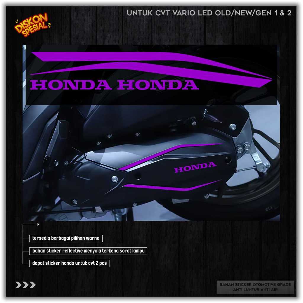 CVT EYEBROW STICKER VARIO LED OLD/LED NEW/GEN 1/GEN 2 STICKER VARIO 125 ...