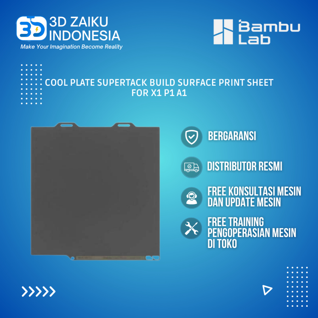 Original Bambulab X1 P1 A1 Cool Plate Supertack Build Surface Print ...