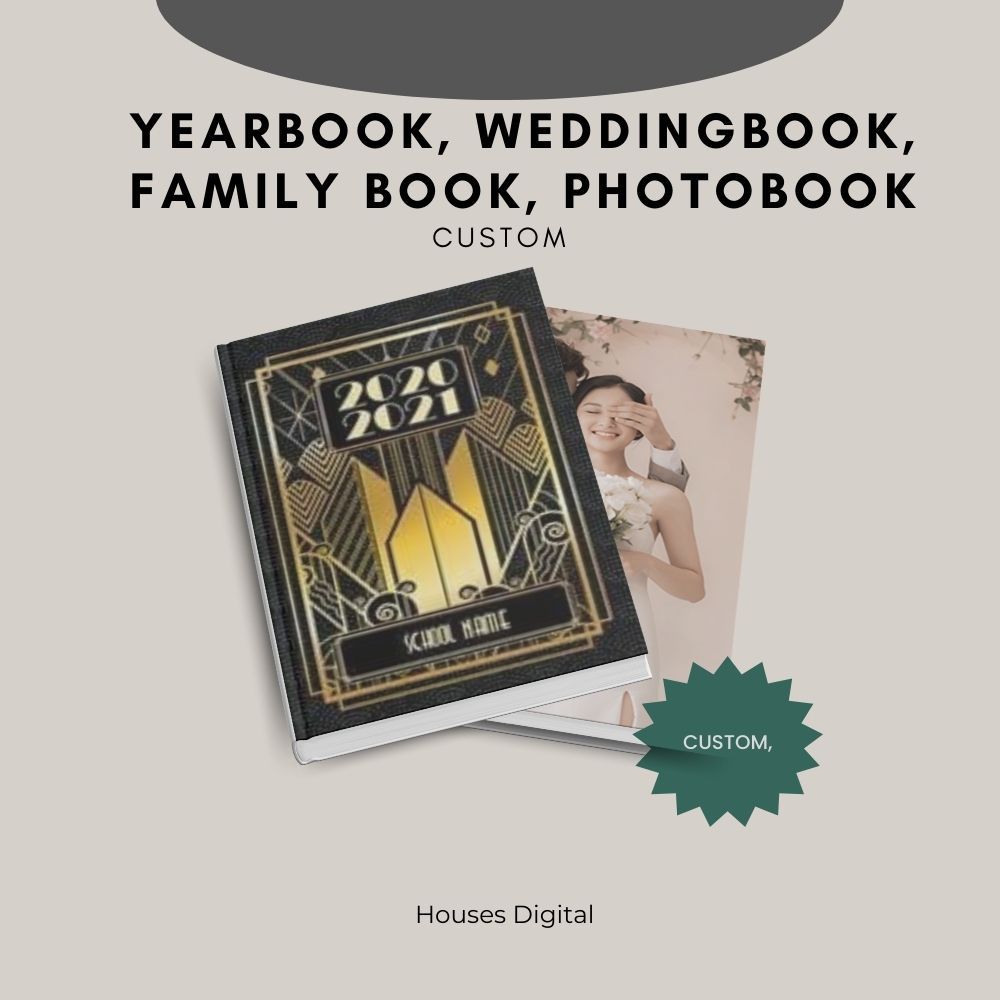 [A5]CUSTOM Photobook, YEARBOOK, WEDING BOOK contains 50 pages | Shopee ...