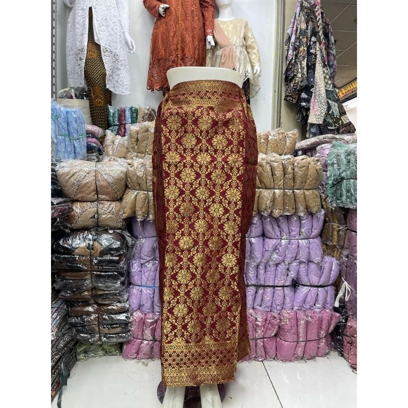 Modern Motif Songket Span Skirt//Graduation Skirt//Kebaya Bottom Skirt ...