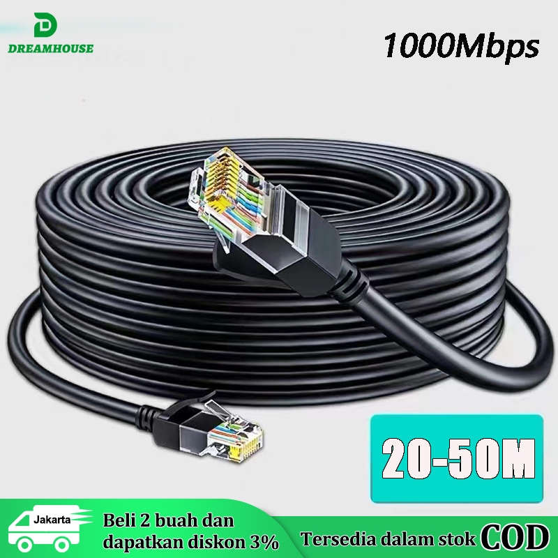 1000mbps20m 30M 40M 50M 60M 70M 80M 100M Gold Plated Ethernet Cable ...