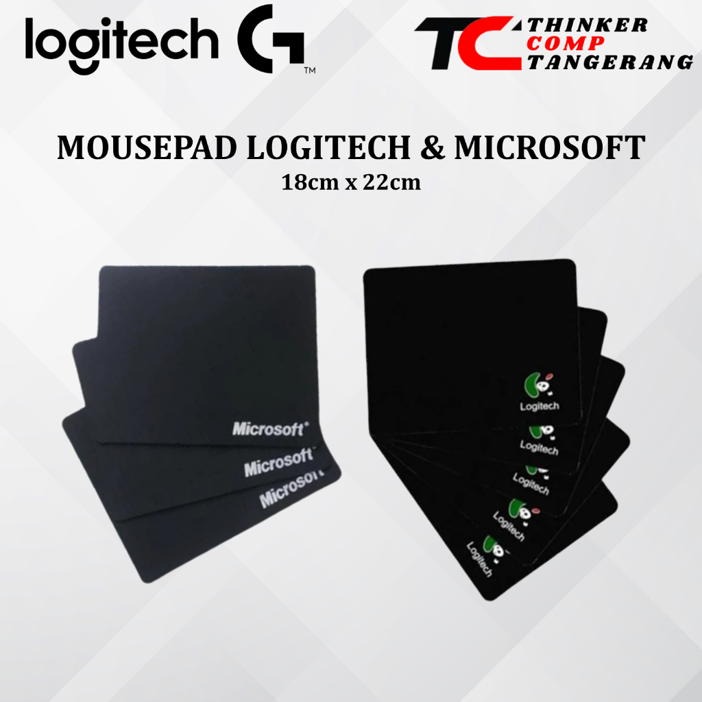Logitech & Microsoft Standard Plain Mouse pad | Shopee Malaysia
