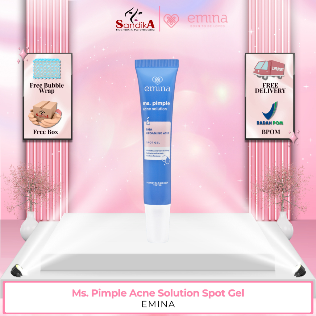 Emina Ms. Pimple Acne Solution Spot Gel | Shopee Malaysia