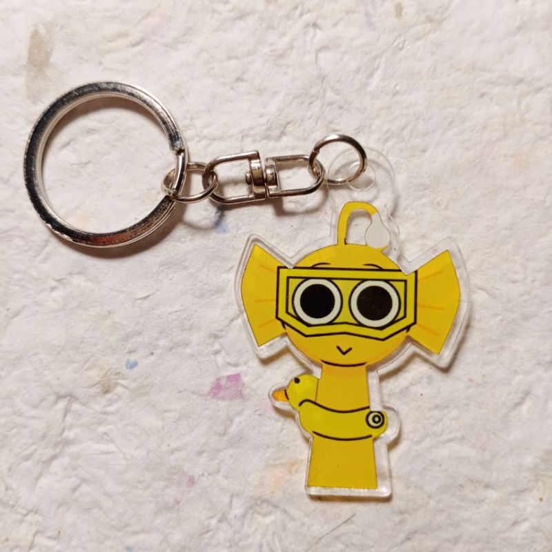 GANTUNGAN Bailey Sprunki acrylic ganci / Bailey Sprunki key chain ...