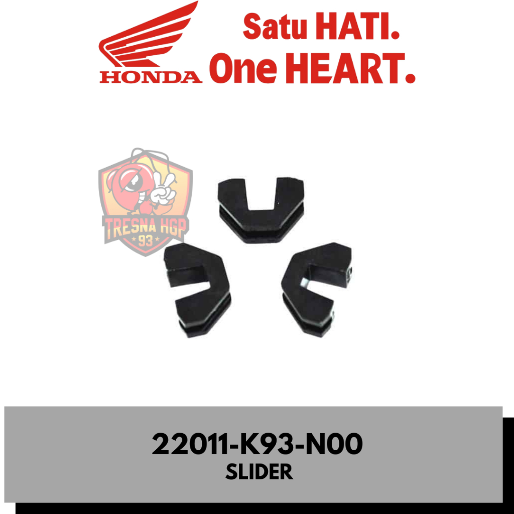 22011-k93-n00 SLIDER HONDA SCOOPY ESP K93 ORIGINAL | Piece SLIDE SET ...