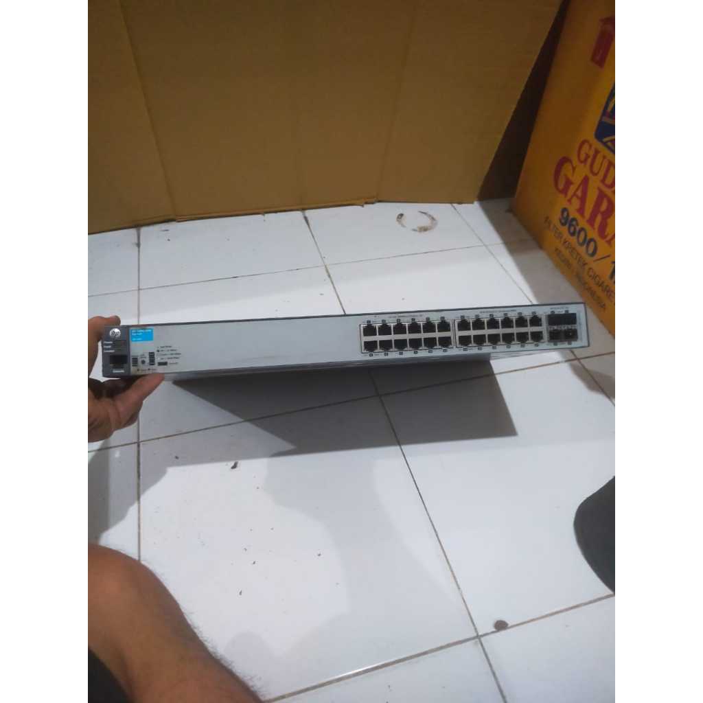 HP Aruba Hub Switch 2530-24G 24 Port Gigabit J9776A Minus 2 ports | Shopee Malaysia