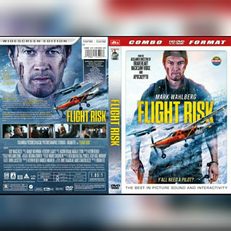 Dvd Flight Risk 2025 (Mark Wahlberg) | Shopee Malaysia