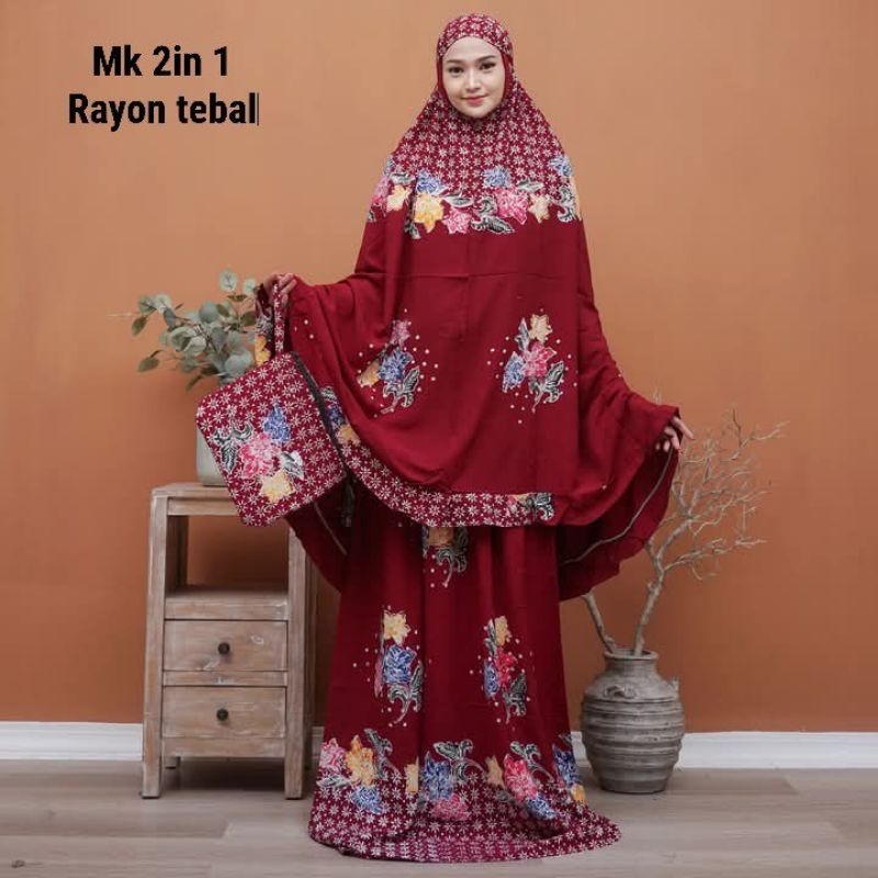 Mukena CAP JUMBO MUKENA PAINTING MUKENA BATIK PEKALONGAN SAMITEX JUMBO ...