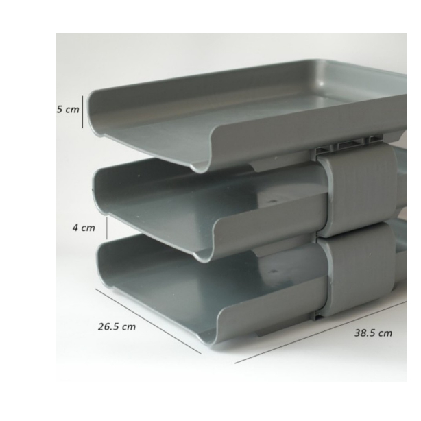 Rickydarman00 - 3 Layer Paper Rack / Elevated Tray MICRO TOP Triple ...