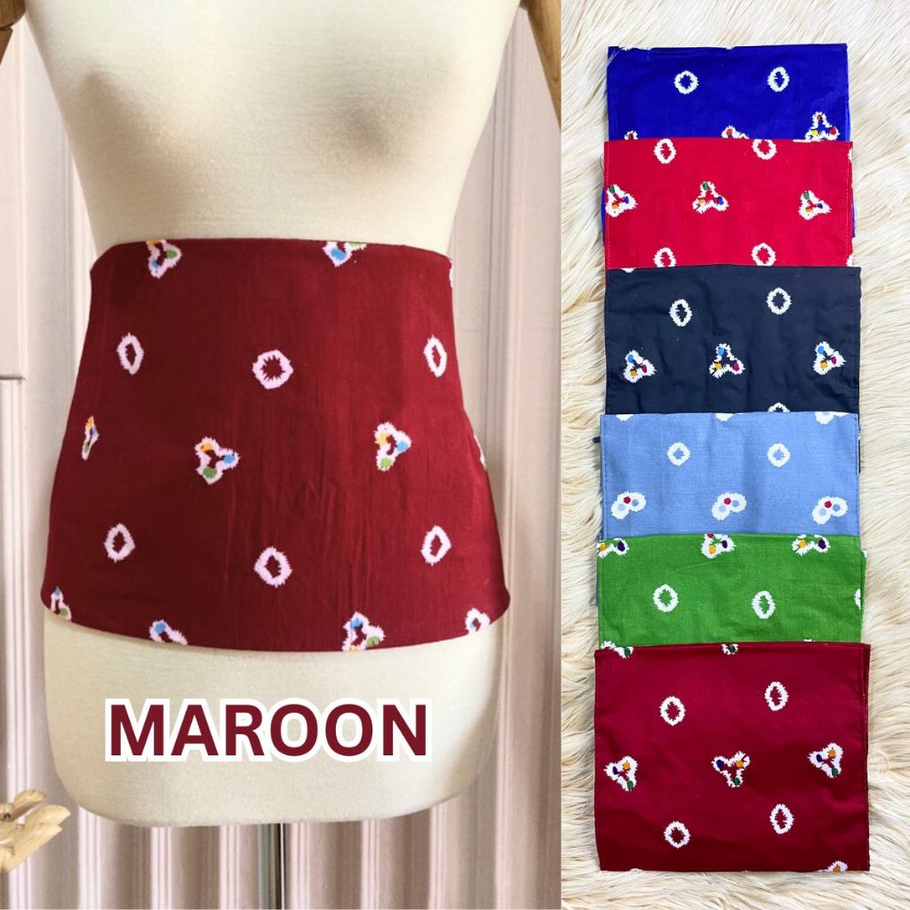 Angkin Kebaya with Instant Jumputan Motif in Various Modern Colors ...