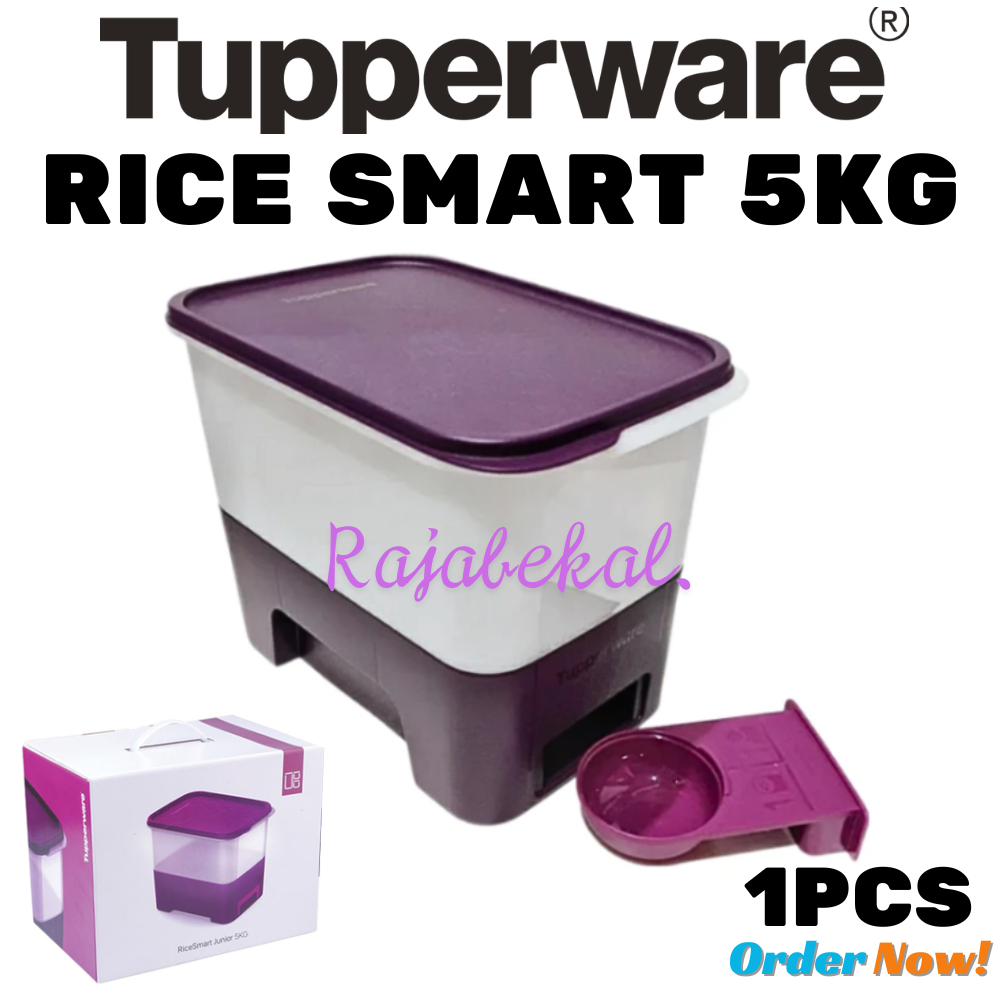 Tupperware Ricemart junior Rice smart Ricesmart 5 kg rice Dispenser ...