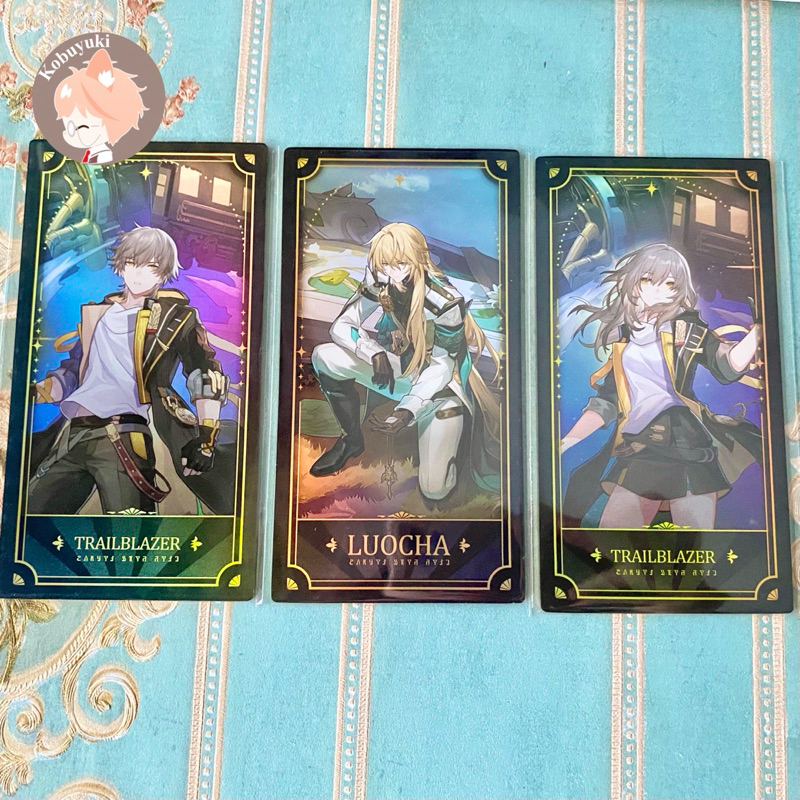 [Ready] Official 1st Anniversary Celebration Holographic Stelle Caelus Luocha Female Male ...