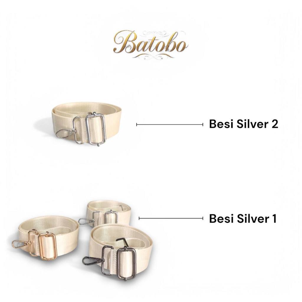 Bisban Sling Bag Strap, Plain Iron, Gold, Black and Silver, Material ...